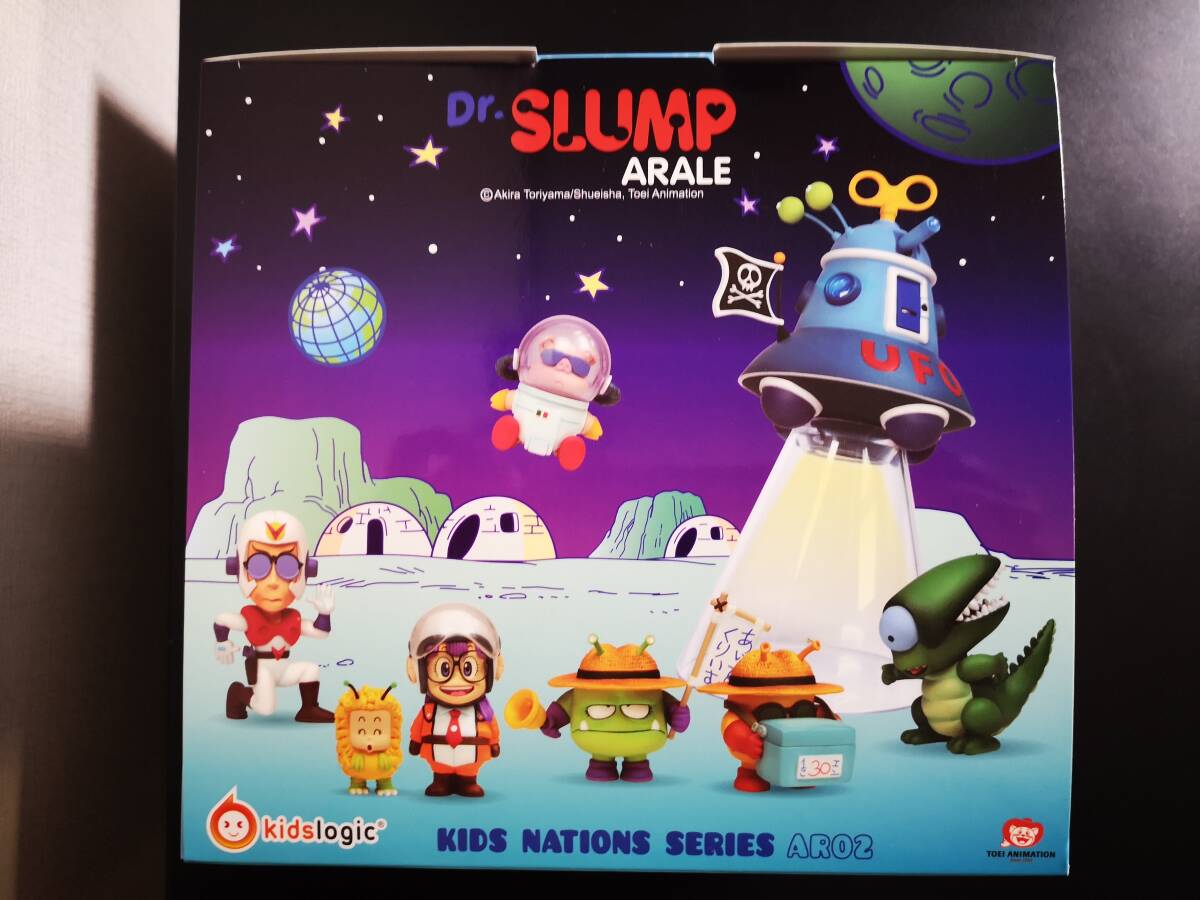 【やや傷や汚れあり】Kidslogic Dr.スランプ アラレちゃん フィギュア7種セット KID NATIONS SERIES AR02 ニコチャン大王 ガッちゃん Mr.スコップ W.A ...
