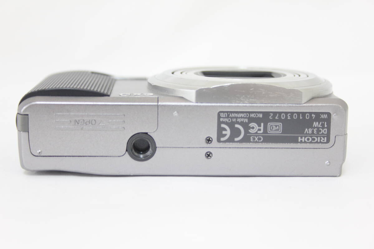 【目立った傷や汚れなし】【返品保証】 リコー Ricoh CX3 10.7x バッテリー付き コンパクトデジタルカメラ v8688の落札情報 ...