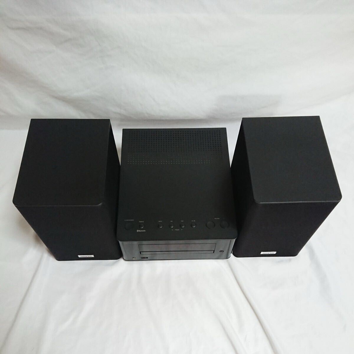 【やや傷や汚れあり】ONKYO X-U3 （CR-U3 , D-U3 ）ミニコンポ ジャンク Bluetooth 音出し確認済 CD NG レシーバー オンキョー オンキヨー 取説 ケーブル ...