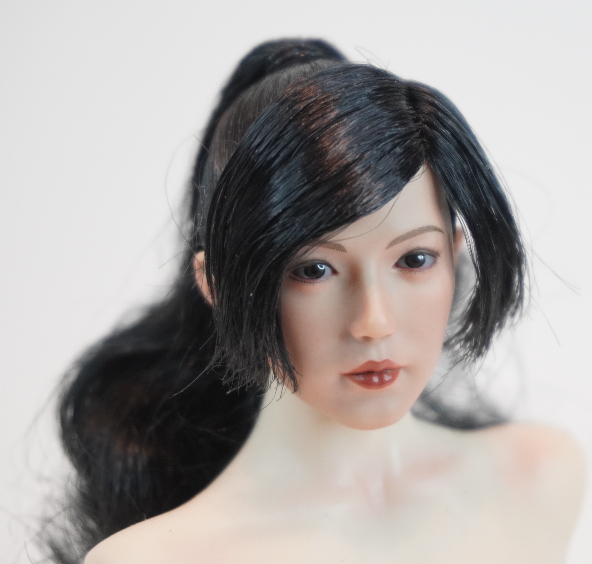 【目立った傷や汚れなし】1/6 フィギュア ヘッド 女性ヘッド 植毛タイプ 希少品 12インチドール 美少女 OB/TBLeague/Phicen/Jiaou doll素体対応 白肌の落札情報 ...
