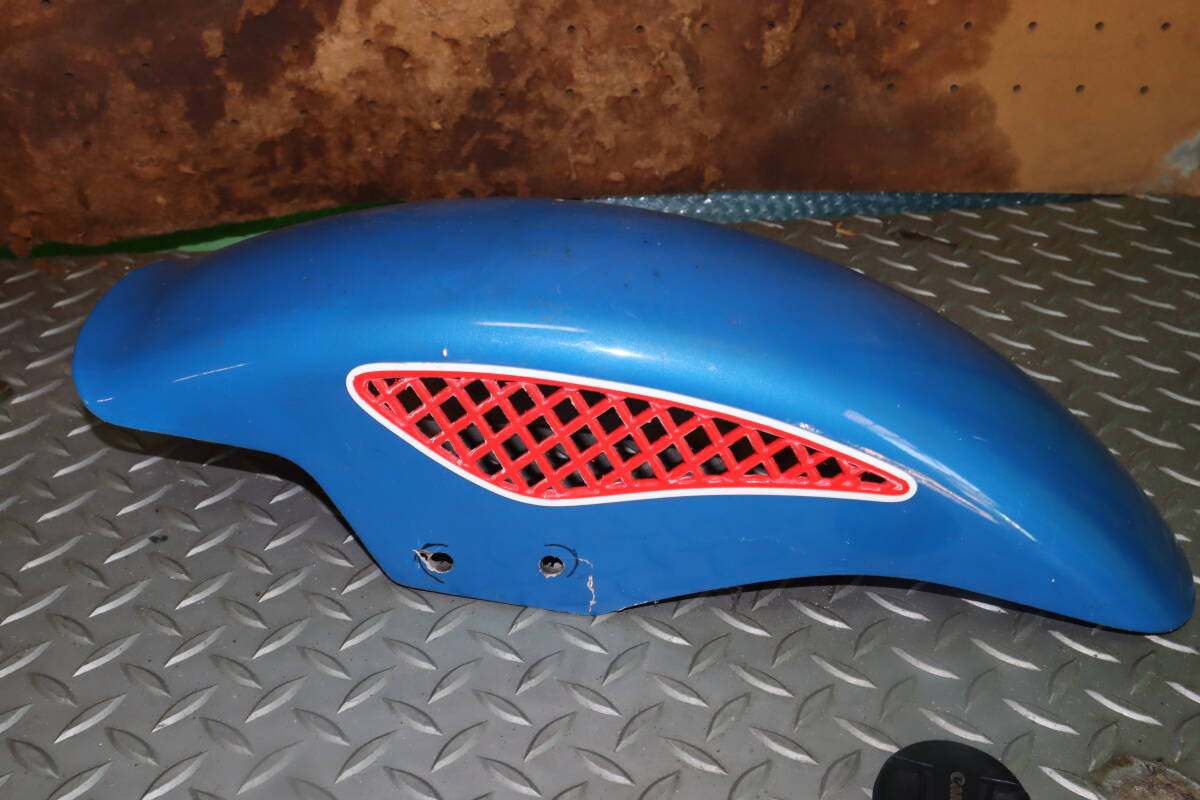 【やや傷や汚れあり】BEET メッシュフェンダー 本物 GS400 Z400FX CB400T CB250T CB400F XJ400 CBR400F KH250 KH400 RZ250 ...