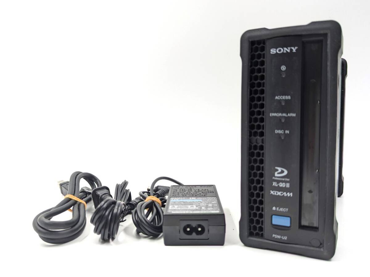 【目立った傷や汚れなし】★☆ 動作確認済 SONY ソニー XDCAM 業務用 高速 ディスク ドライプ PDW-U2 ローダー交換済み ...