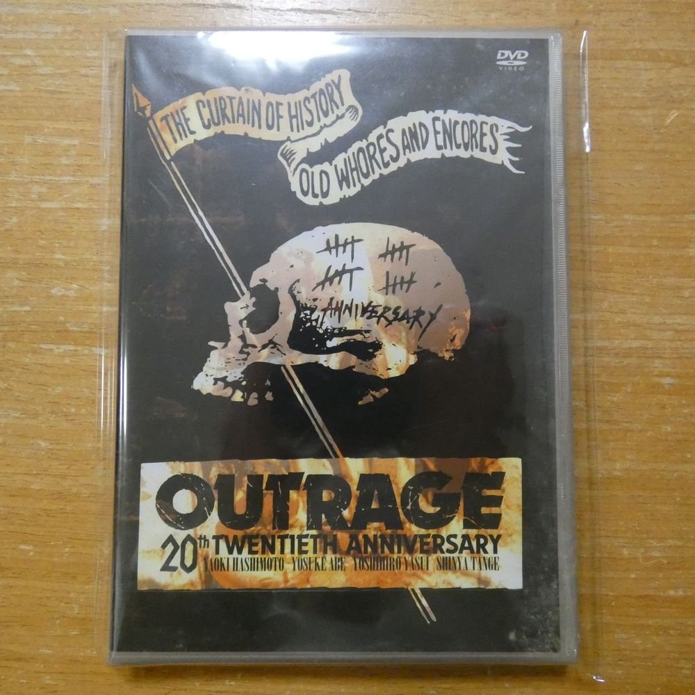【やや傷や汚れあり】4988044611191;【未開封/DVD】OUTRAGE / The Curtain Of History～Old Whores And Encores BTH-011 ...