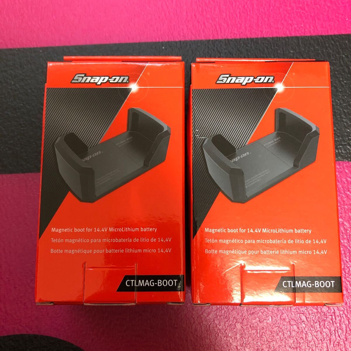 【未使用】スナップオン CTLMAG-BOOT CTB8174用 14.4Vバッテリー用 マイクロリチウムバッテリー用 マグネットブーツ 電動 ...