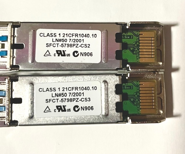 【未使用】★1928//【未使用品】 CISCO CLASS 1 21CFR1040.10 LN#50 7/2001 SFCT-5798PZ ...
