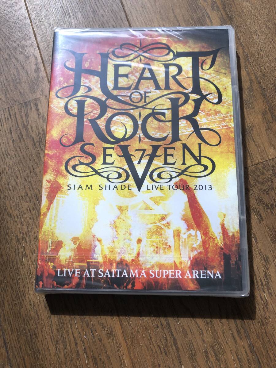 【未使用】 SIAM SHADE LIVE TOUR 2013 DVD 【HEART OF ROCK SEVEN LIVE AT SAITAMA SUPER ARENA】未開封品 の落札情報 ...