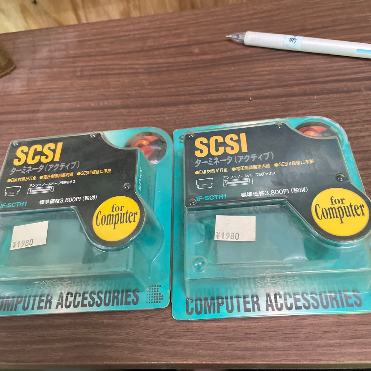 【やや傷や汚れあり】【1円スタート】SONY SCSIターミネーター(アクティブ) IF-SCTH1 2個セット 2-686の落札情報詳細 ...