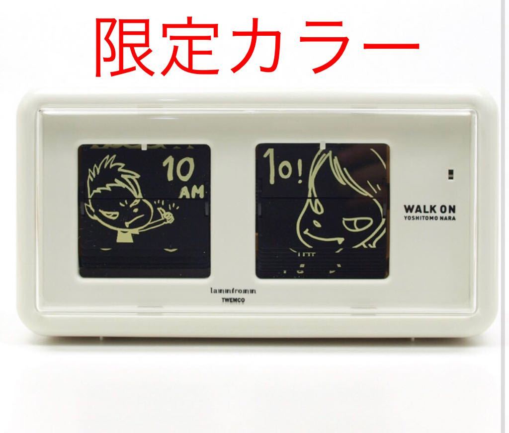 【未使用】【奈良美智】パタパタクロック 新品 WALK ON CLOCK 激レア 限定 / 時計 置時計 AtoZ A to Z graf ...