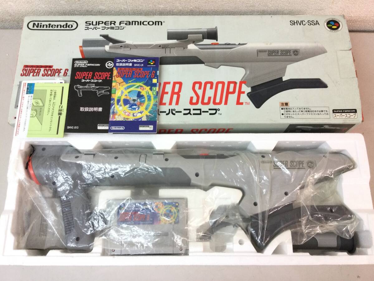 【傷や汚れあり】任天堂 Nintendo スーパーファミコン スーパースコープ6 SUPER SCOPE 箱、説付き /Cの落札情報詳細 - Yahoo!オークション落札価格検索 オークフリー