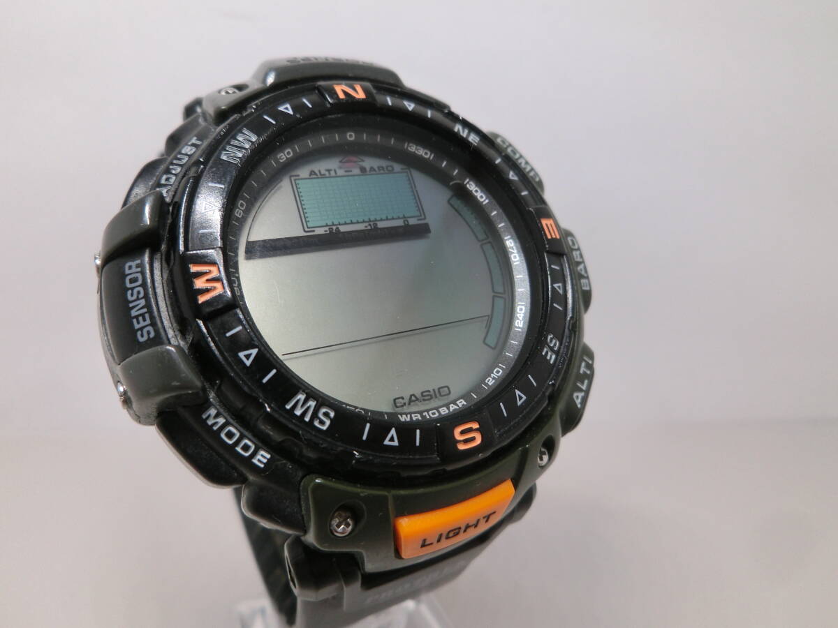 【全体的に状態が悪い】CASIO PRO TREK PRG-40 ジャンク カシオ プロトレック の落札情報詳細 - Yahoo!オークション ...