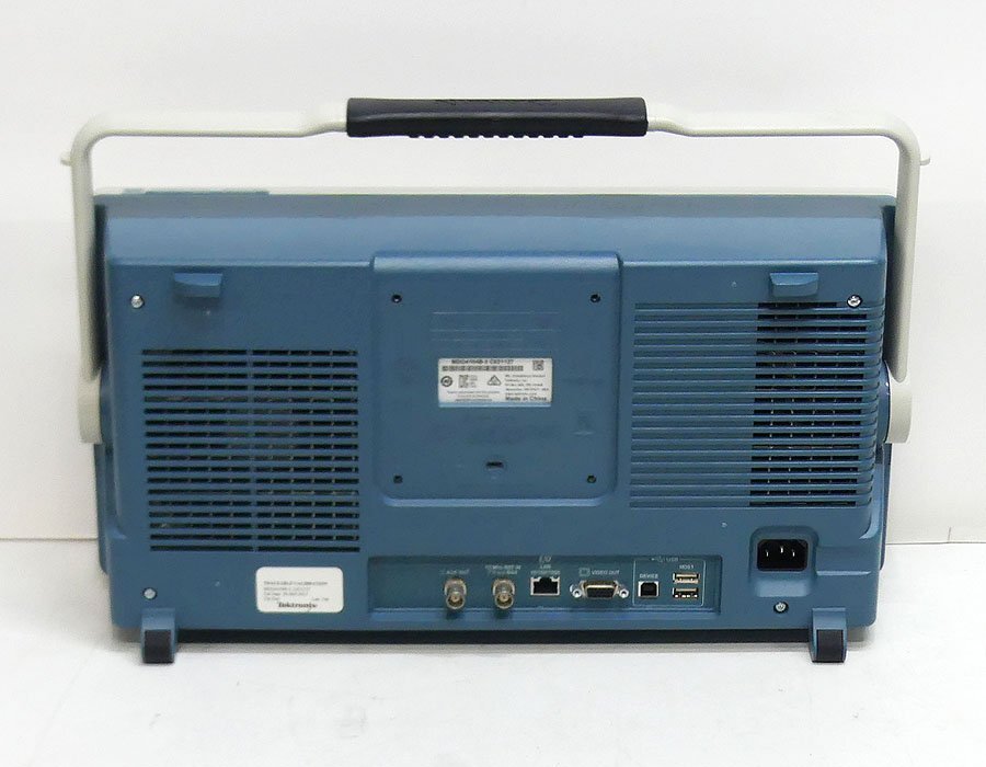 【やや傷や汚れあり】Tektronix MDO4104B-3 ミックスド・ドメイン・オシロスコープ [セルフテストパス プローブ4個付き ...