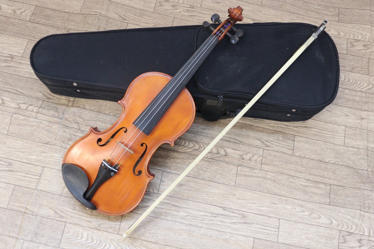 【やや傷や汚れあり】Gliga グリガ nelle officine Fecit Anno 2002 チェロ MAN EUGEN 弓 ハードケース付き 配送/来店引取可 ¶ 6FE79-4の ...