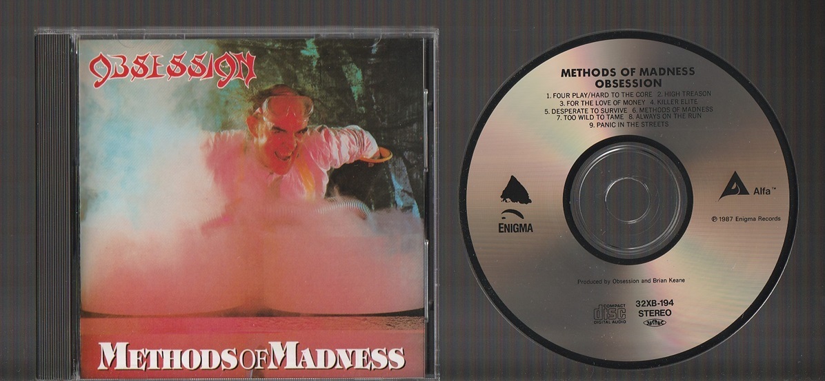 【目立った傷や汚れなし】即決 送料込み 美品 OBSESSION オブセッション METHODS OF MADNESS 狂気の方程式 32XB ...