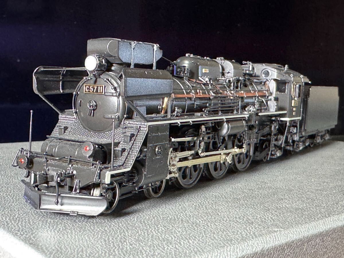 【目立った傷や汚れなし】16番 天賞堂 C57 11号機 晩年タイプ No.0515 ブラスモデル 美品。 天賞堂の落札情報詳細 - Yahoo!オークション落札価格検索 オークフリー