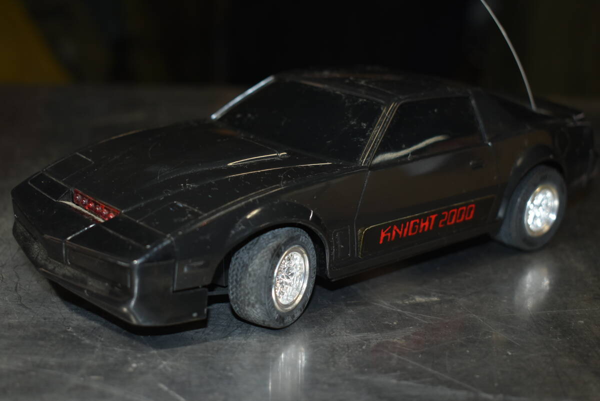 【やや傷や汚れあり】Qp760 Vtg Knight Rider Knight 2000 RC Car ナイトライダー ナイト2000 ...