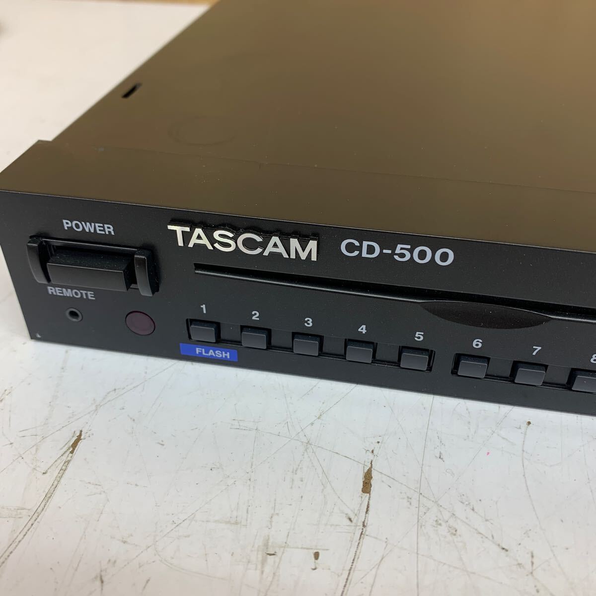 【やや傷や汚れあり】【E-3】 Tascam CD-500 CDプレーヤー タスカム 通電確認済み 出音可 2571-51の落札情報詳細 ...
