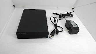 【やや傷や汚れあり】 エレコム 外付けHDD TV向け ハードディスク 外付け HDD Desktop Drive USB3.2(Gen1) 4.0TB ブラック 4TB┃ELD ...
