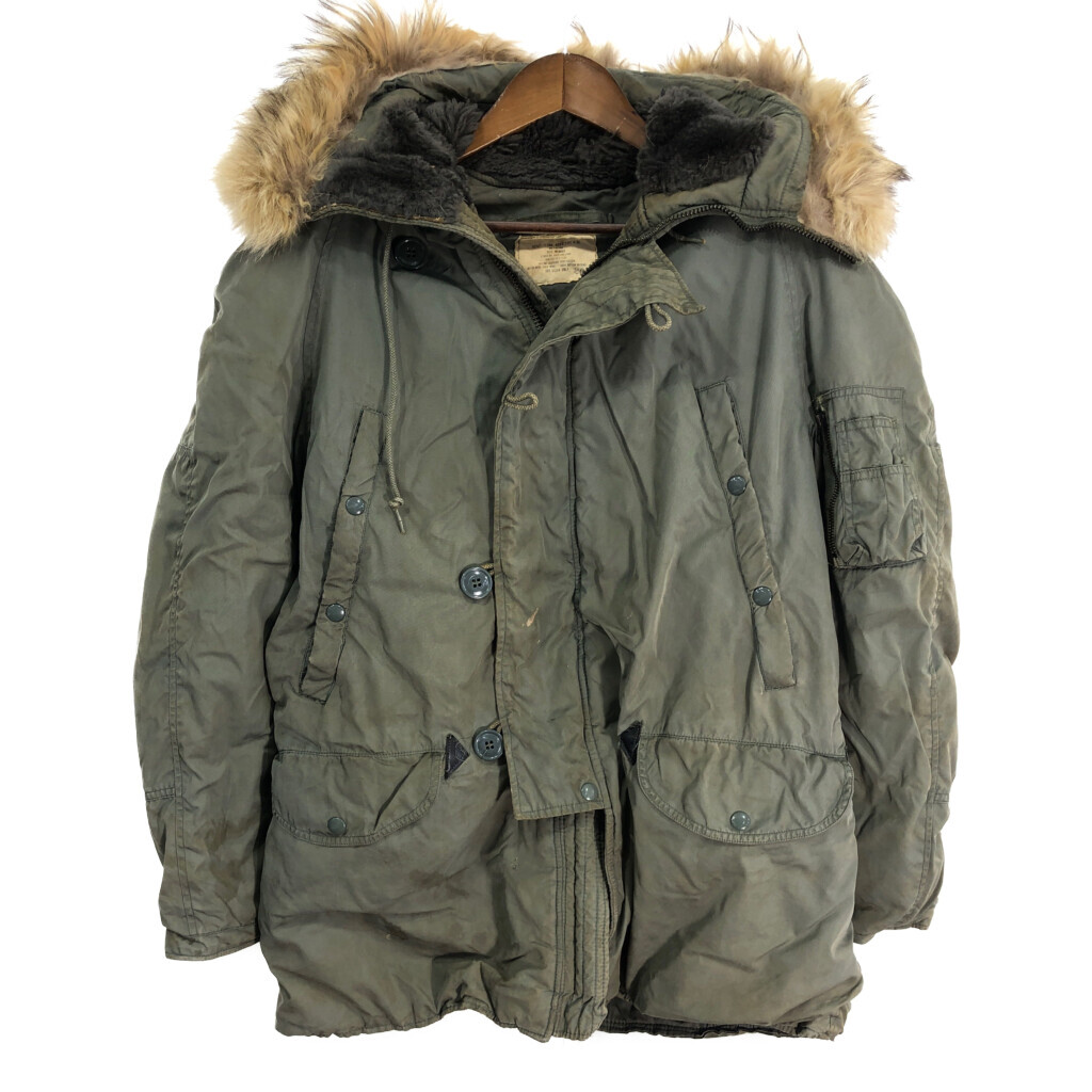 【傷や汚れあり】60年代 米軍実物 U.S.ARMY N-3B フライトジャケット ミリタリージャケット オリーブ (メンズ MEDIUM) 中古 古着 S7814 1円スタートの落札情報詳細 ...