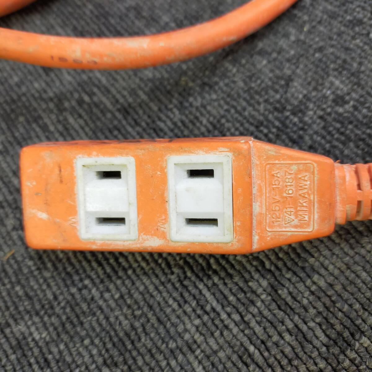 【全体的に状態が悪い】E01-20241127-005 MIKAWA 延長コード 125V 15A 10M 41-16187 通電確認済み 防雨型の落札情報詳細 - Yahoo!オークション ...