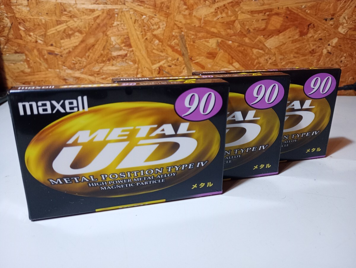 【未使用】maxell METAL UD メタルポジション 90分 MUD-90L 未開封 計3巻 カセットテープ マクセル 未使用の落札情報詳細 - Yahoo!オークション落札価格検索 ...