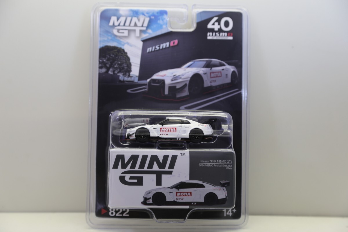【未使用】MINI GT 1/64 ニッサン GT-R NISMO GT3 モチュール 2024 ニスモフェスティバル ホワイト ミニGT //00nの落札情報詳細 - Yahoo ...
