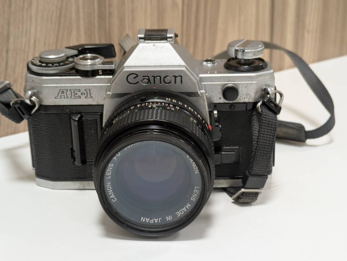 【全体的に状態が悪い】Canon キャノン AE-1 FD 50mm 1：1.4 フィルムカメラ ジャンク品 24541の落札情報詳細 - Yahoo!オークション落札価格検索 オークフリー