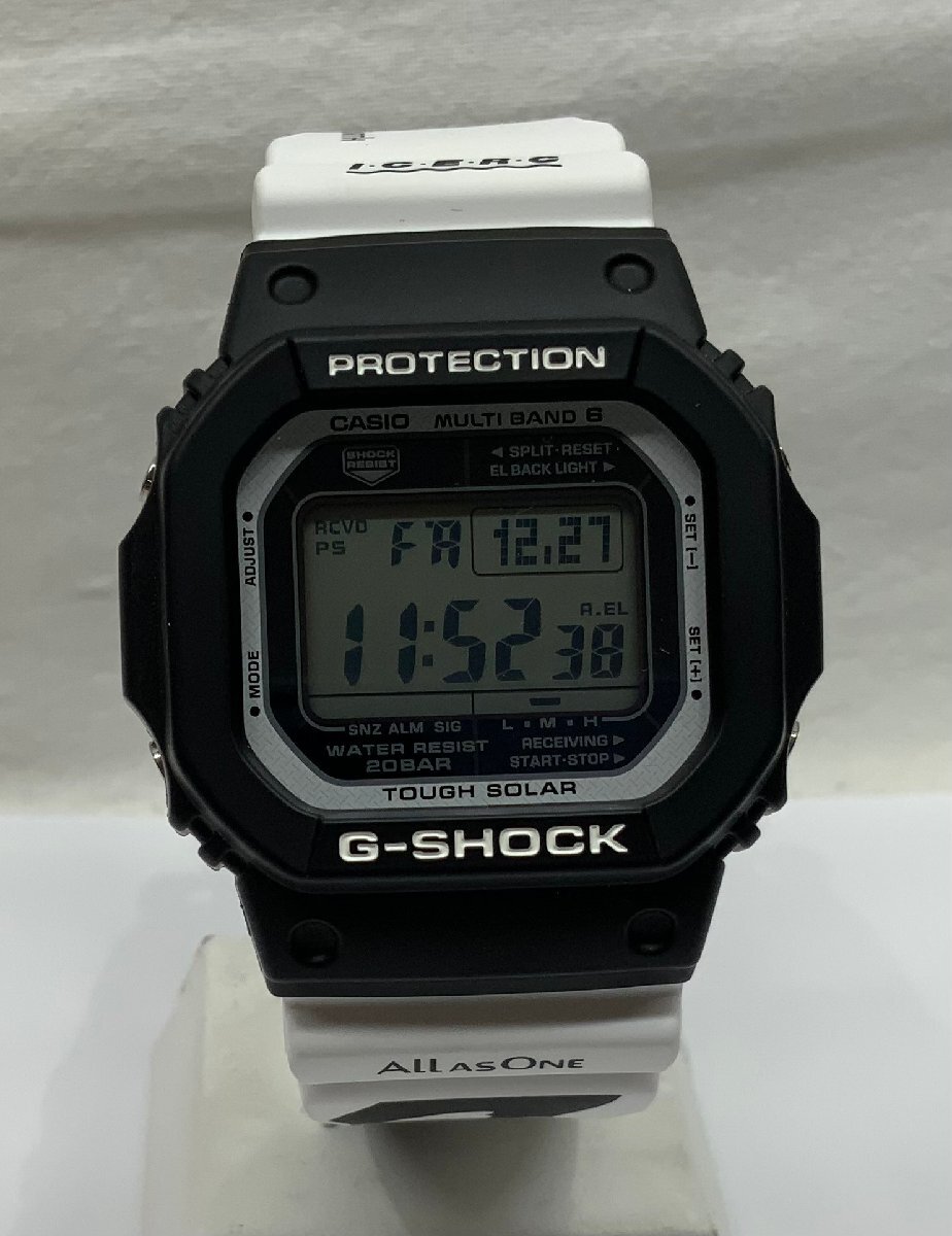 CASIO(カシオ)G-SHOCK 2327 G-100K ALL AS ONE 文字盤ブルー デジアナ メンズ クォーツ腕時計 Gショック ...