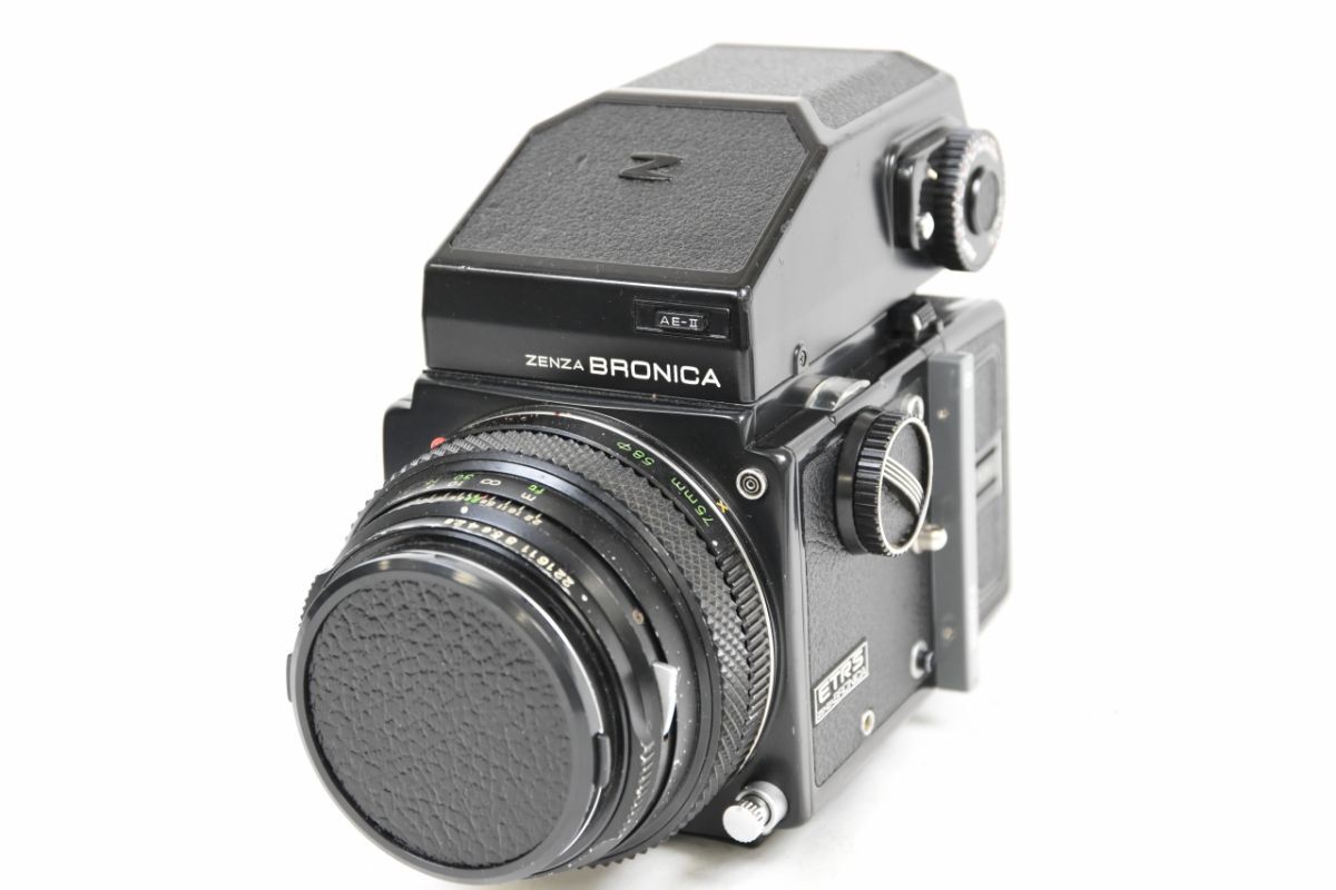 【やや傷や汚れあり】☆☆ZENZA BRONICA ETR S ZENZANON 75mm 1:2.8 ゼンザブロニカ /69527の落札情報詳細 - Yahoo!オークション落札価格検索 ...