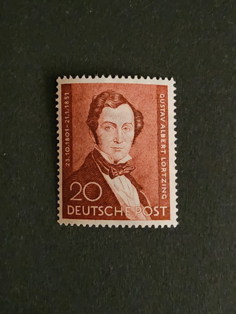 【目立った傷や汚れなし】ドイツ 1951年 アルベルト・ロルツィング 1種完 LHの落札情報詳細 - Yahoo!オークション落札価格検索 オークフリー