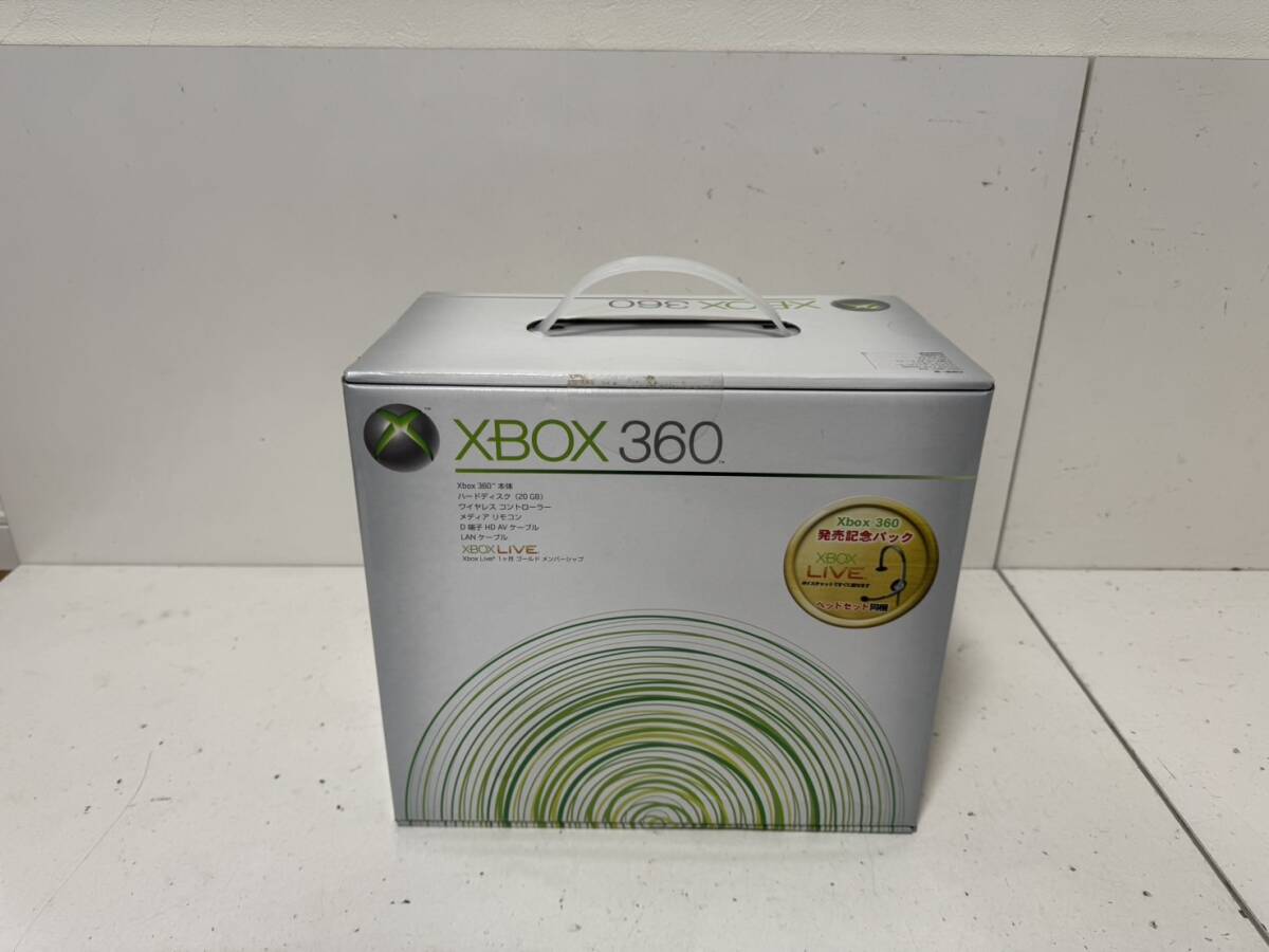 【未使用】【未使用品】【Microsoft Xbox360 本体 セット HDD 20GB HDMI端子搭載 アダプタ ケーブル コントローラー 】の落札情報詳細 - Yahoo!オークション ...