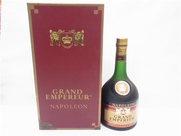 【未使用】 未開栓古酒 GRAND EMPEREUR グランドエンペラー ナポレオン ブランデー 700ml 40度 箱付き 保管品の落札情報詳細 - Yahoo!オークション落札価格検索 ...