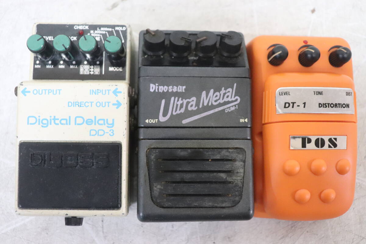 【やや傷や汚れあり】Y06/456 BOSS Digital Delay DD-3 / POS DT-1 Distortion ...