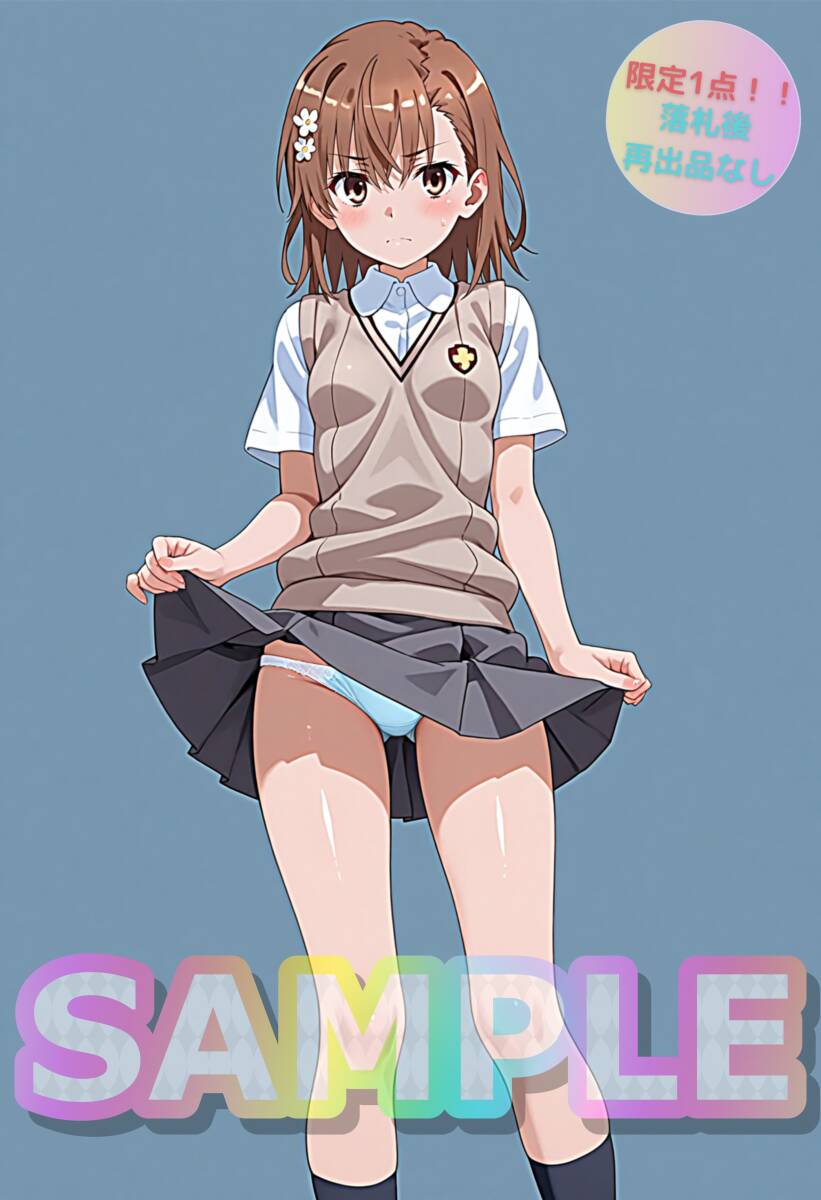 【未使用】とある科学の超電磁砲 御坂美琴 美尻 巨乳 セクシー 同人 アニメ イラスト ファンアート 高画質 A4 ポスター C1_0367の落札情報詳細 - Yahoo!オークション落札価格 ...