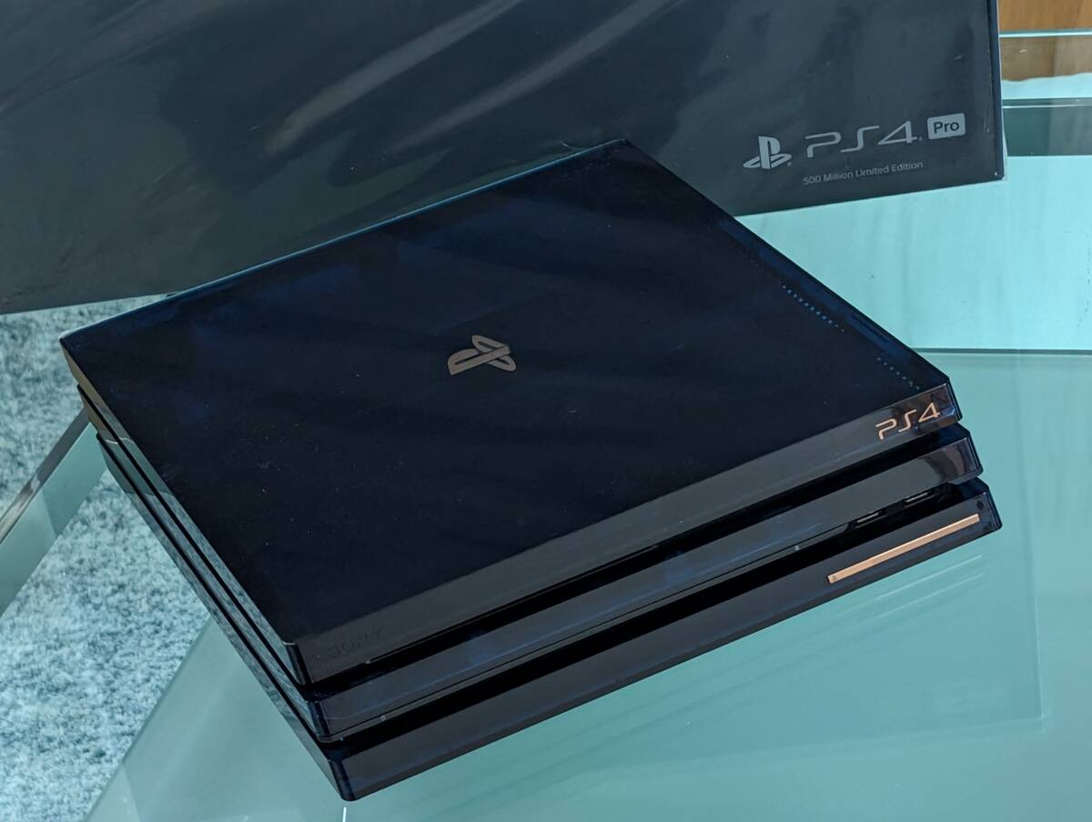 【目立った傷や汚れなし】【中古・美品】PS4Pro 本体 500 Million Limited Edition Playstation4 Pro コントローラー未使用 /SONY SIE ...