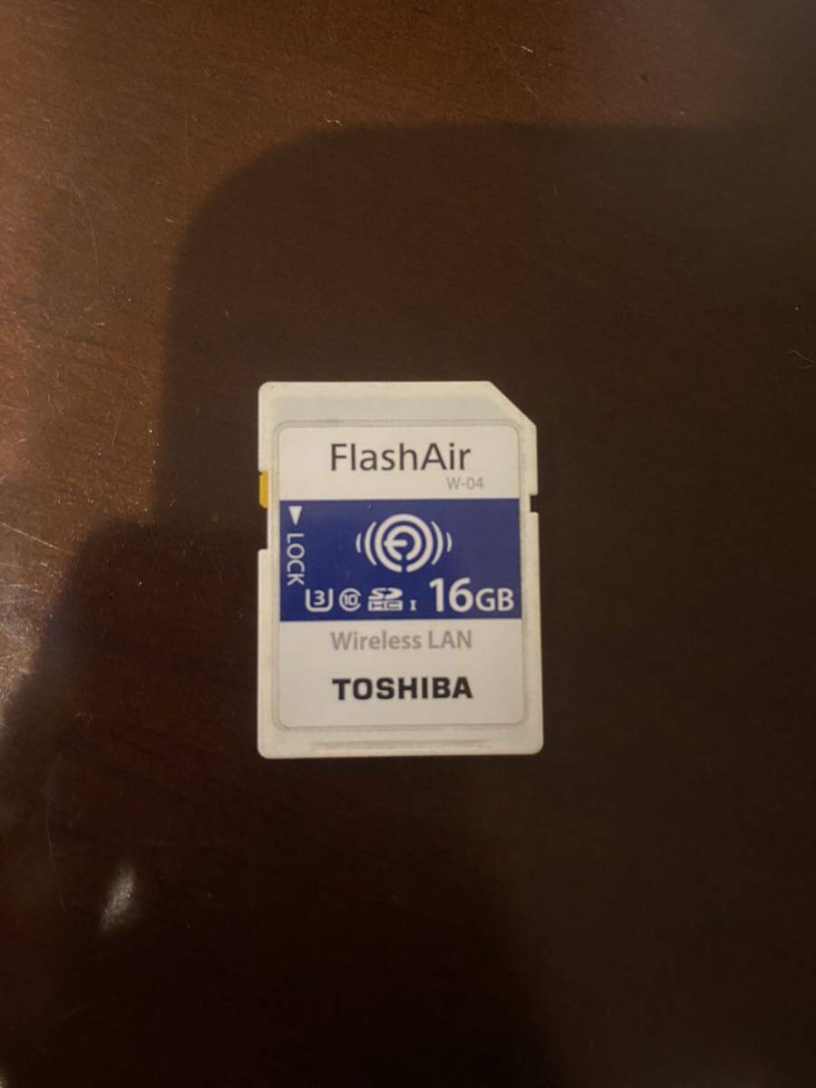 【やや傷や汚れあり】＠91604)東芝 無線LAN SDカード Toshiba FlashAir W-04 16GB 初期化済 型号：W04016Cの落札情報詳細 - Yahoo!オークション ...