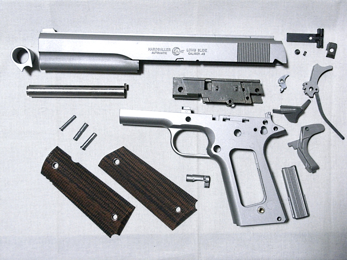 【傷や汚れあり】送料無料！ WA 渋谷 SCW ハードボーラー ロングスライド パーツ詰め合わせ AMT HARD BALLER LONG ...