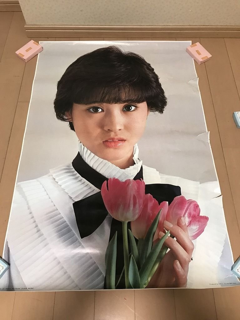 【傷や汚れあり】★ K4 当時物 松田聖子 大判 ポスター チューリップ 92.5cm×62㎝ 昭和歌謡 アイドル 昭和レトロ 女性歌手 SEIKの落札情報詳細 - Yahoo!オークション ...