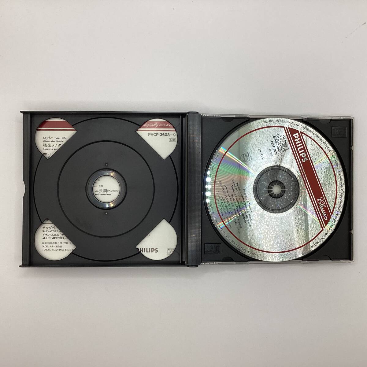 【やや傷や汚れあり】ロッシーニ: 弦楽ソナタ CD2枚組（PHCP-3608～9）PHILIPSの落札情報詳細 - Yahoo!オークション落札価格検索 オークフリー