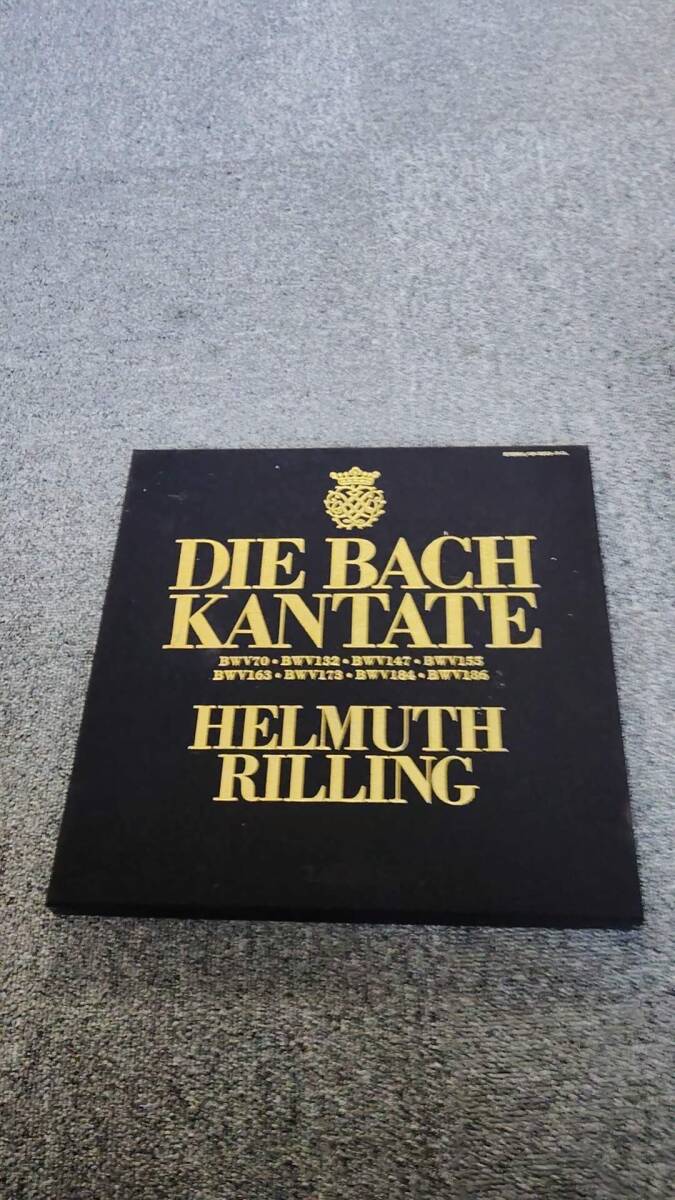 【やや傷や汚れあり】LP/Johann Sebastian Bach, Helmuth Rilling Die Bach Kantate ...