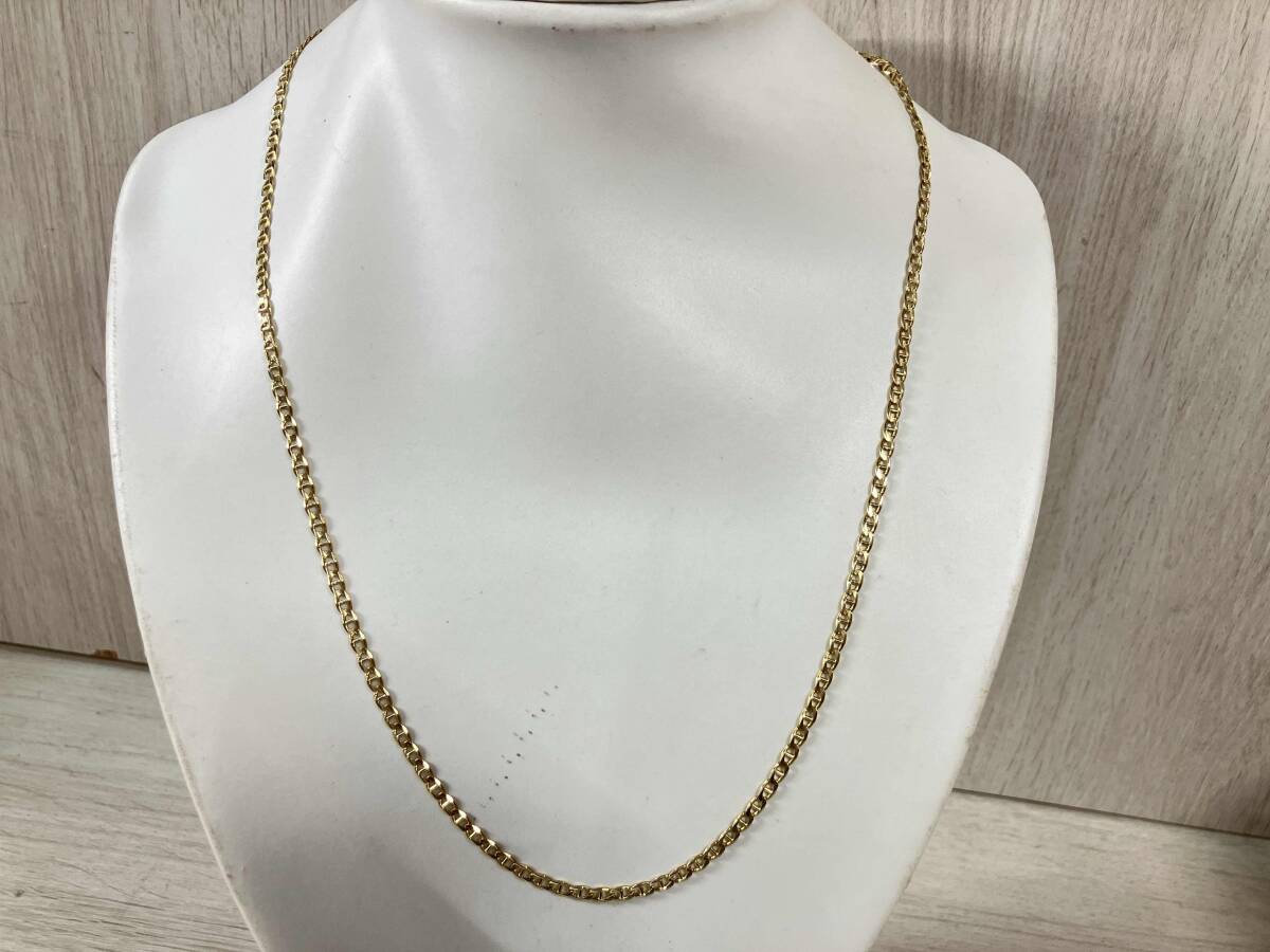 【やや傷や汚れあり】14KT 引き輪K18 ゴールド 全長約55cm 総重量約8.5g ネックレスの落札情報詳細 - Yahoo!オークション落札価格検索 オークフリー