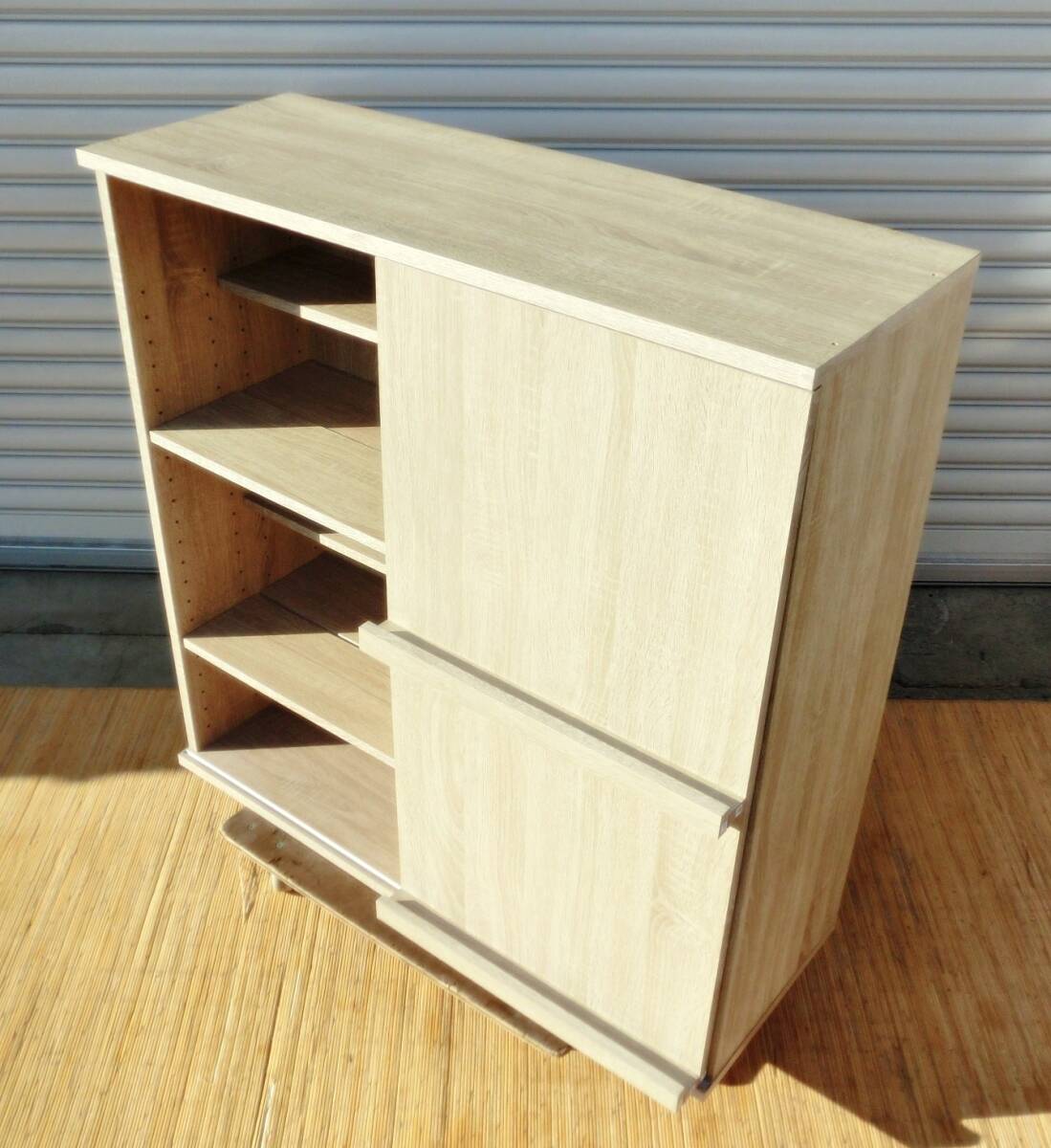 【やや傷や汚れあり】LOWYA 本棚 ディスプレイラック シュアメリー 104039 幅90㎝ 高さ90㎝ 漫画 コミック収納 スリム 大容量 収納 木目調 ロウヤ ベガの落札情報詳細 ...