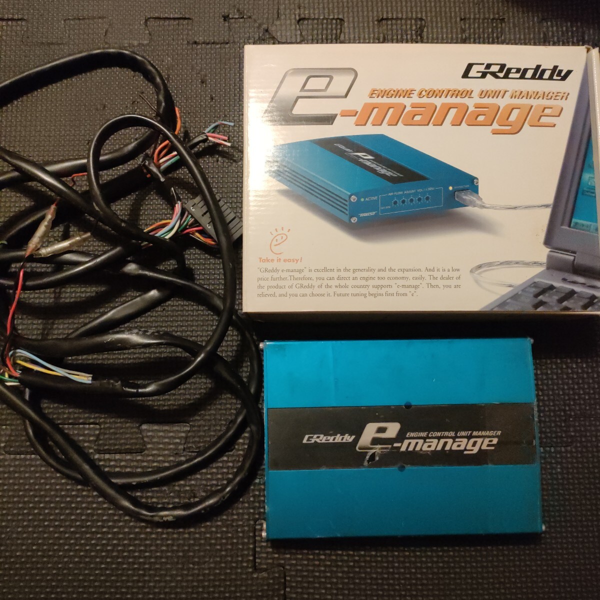 【やや傷や汚れあり】TRUST トラスト e-manage eマネージ GReddy グレッディ コンピューター ECU CPU サブコン ...