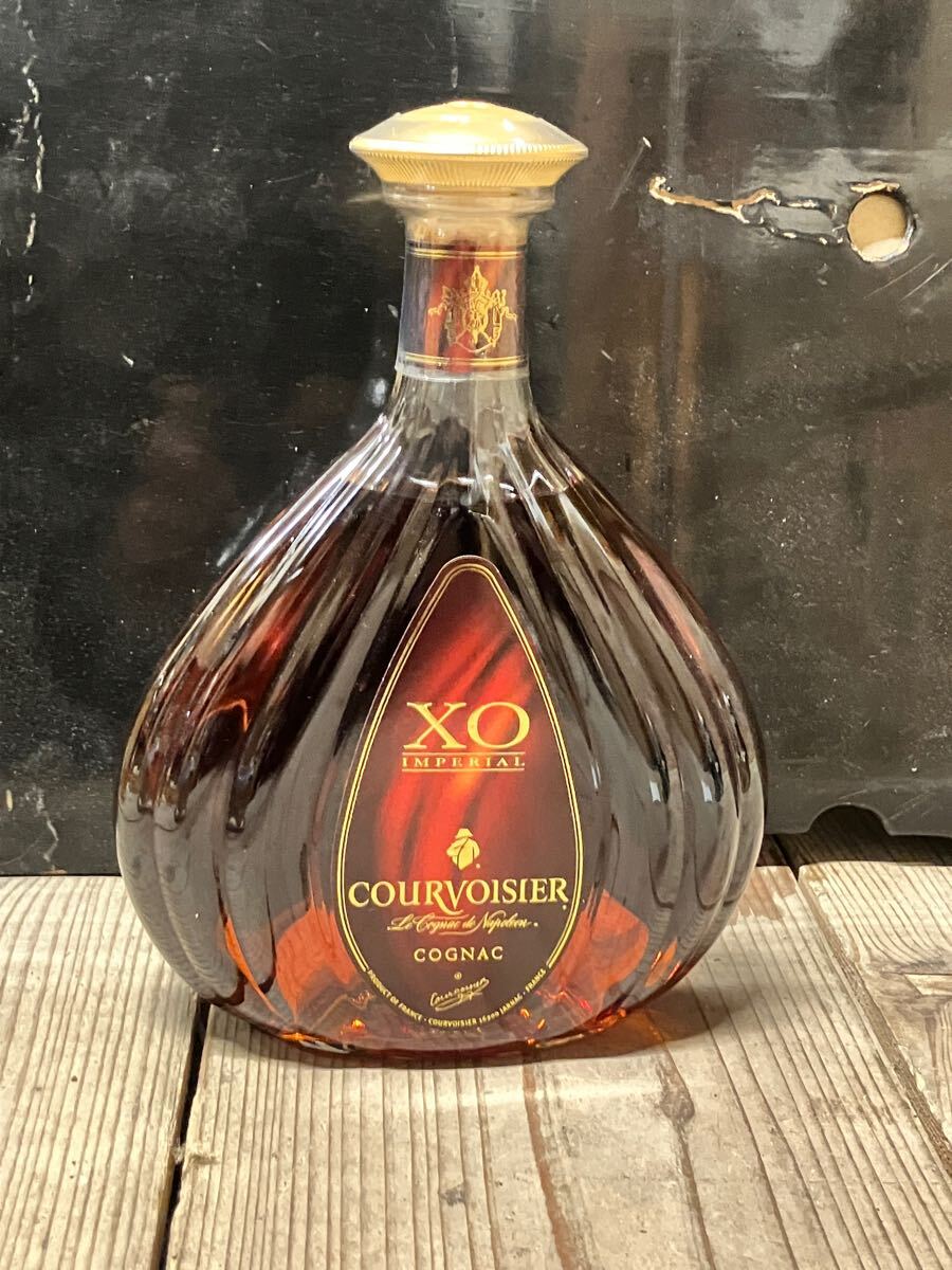 【未使用】【直接引取不可】hayy2912-4 116 訳あり コルク割れ/漏れあり COURVOISIER XO クルボアジェ IMPERIAL COGNAC ブランデー 700ml 40% ...