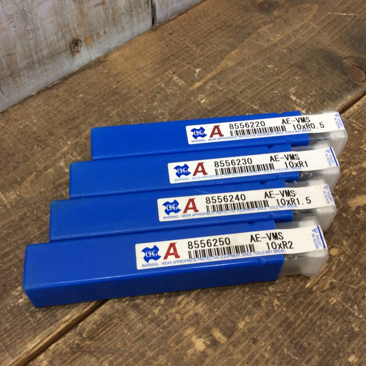 【未使用】 【AH-09753】未使用品 OSG 超硬防振型エンドミル ショート形 計4点 AE-VMS 10×R0.5/R1/R1.5/R2【クリックポスト可】の落札情報詳細 - Yahoo ...