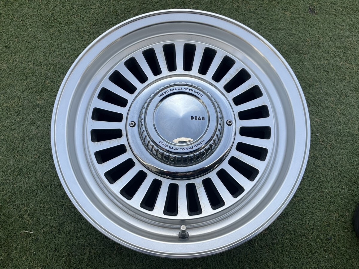 【やや傷や汚れあり】DEAN CALIFORNIA 16×7J 6H PCD139.7 ET25 中古品 1本のみ ランクル系 ディーン ...