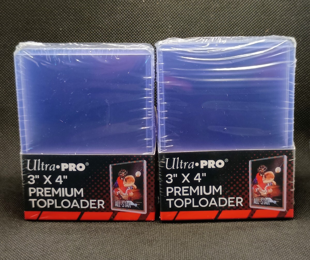 【未使用】送料無料 ウルトラプロ プレミアムトップローダー 35pt（1mm厚） 50枚（25枚パック×2個） Ultra PRO PREMIUM TOPLOADERの落札情報詳細 ...