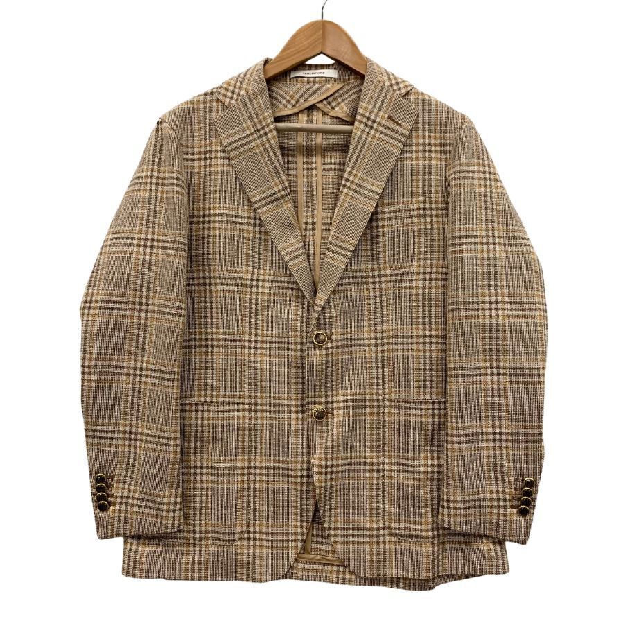 【目立った傷や汚れなし】極美品 ジャケット タリアトーレ テーラードジャケット 1SMC22K ウール チェック サイズ48 メンズ ブラウン系 TAGLIATORE 【AFB6】の落札情報 ...