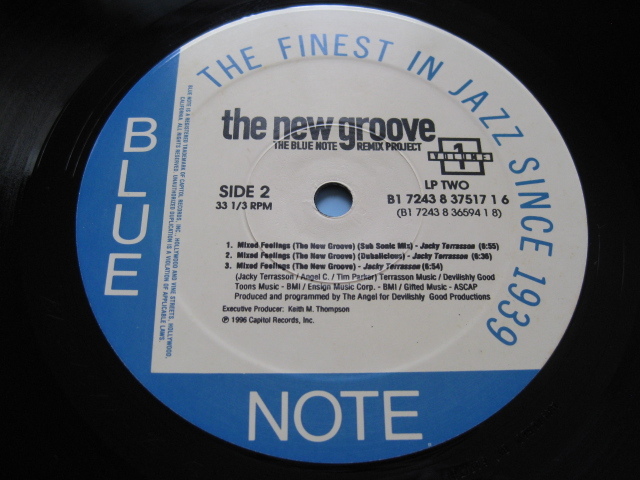 【目立った傷や汚れなし】☆★☆VA:♪the new groove BLUE NOTE REMIX PROJECT☆jazz×hip hop ...
