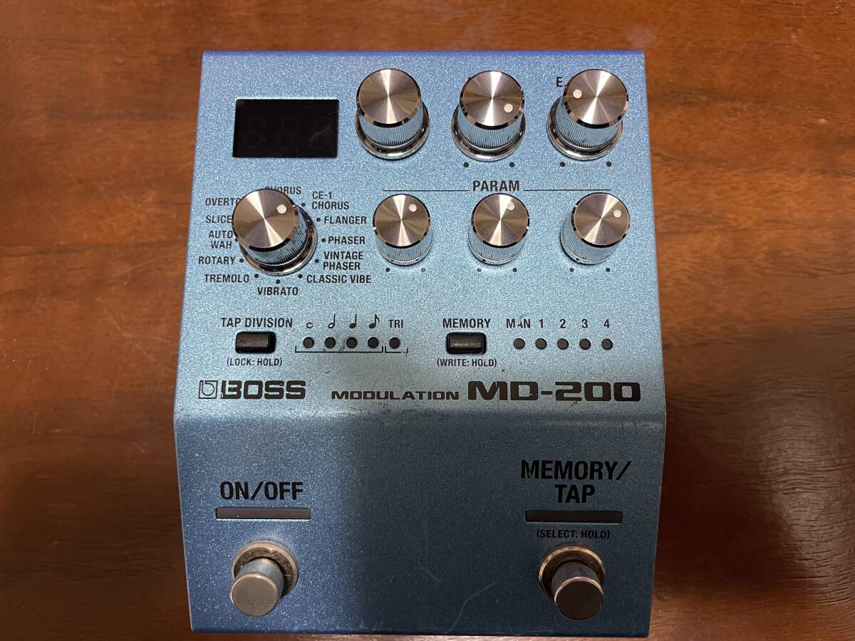 【やや傷や汚れあり】【1円スタート】BOSS MD-200 Modulation エフェクター 中古の落札情報詳細 - Yahoo ...