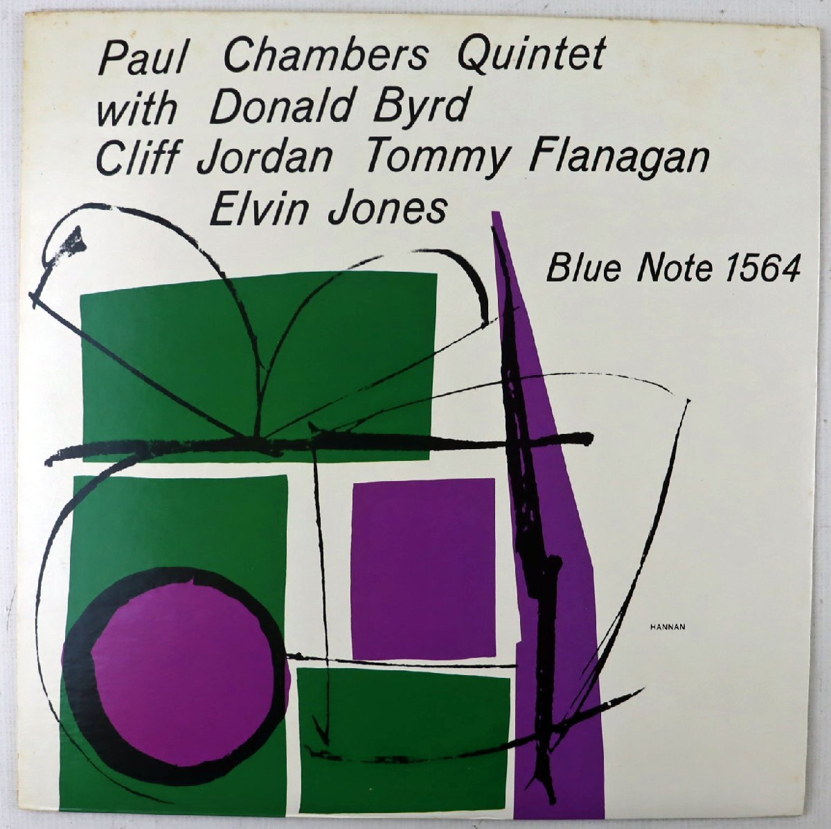 【傷や汚れあり】S 中古品 LPレコード/Paul Chambers ポール・チェンバース 『Quintet/クインテット』 BLUE ...